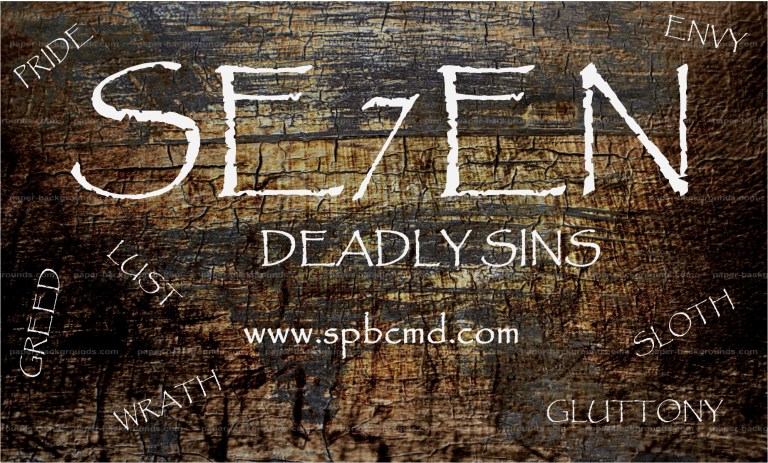 Se7en Deadly Sins: Gluttony/Sloth (Proverbs) – Growing Godly Generations