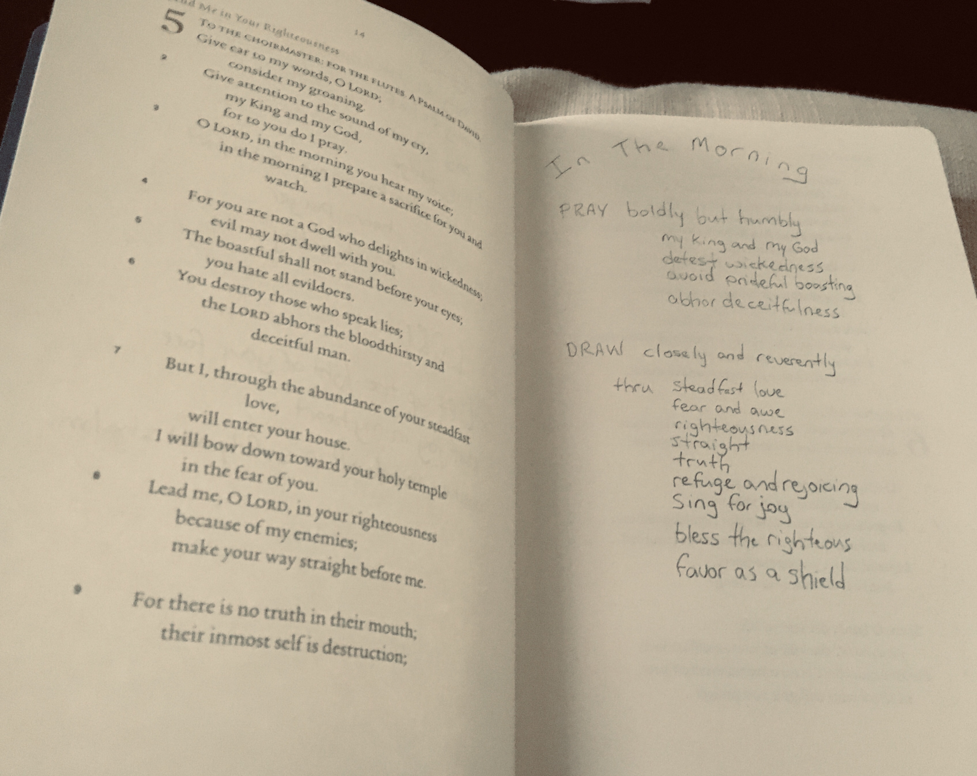 Reading Psalm 5-6 – Growing Godly Generations